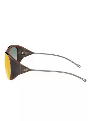 DIESEL® Oval Frame Sunglasses