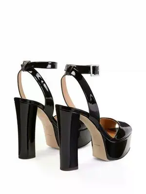 GIUSEPPE ZANOTTI 120mm Betty Platform Sandals - Black