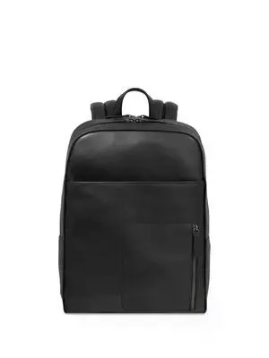 LANCEL Max De Leather Backpack - Black