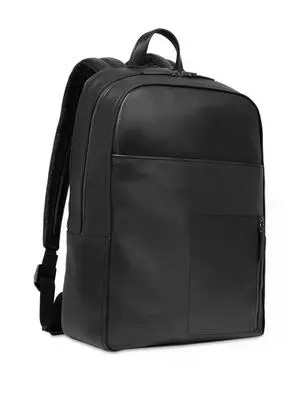 LANCEL Max De Leather Backpack - Black