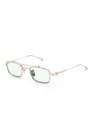 AKONI Cassino Rectangular-frame Sunglasses
