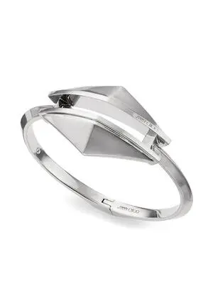 JIMMY CHOO Diamond Link Cuff Bracelet