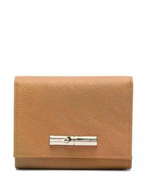 Longchamp Le Roseau Wallet - Brown