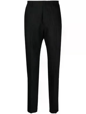 AMI Paris Pinstriped Tapered Trousers