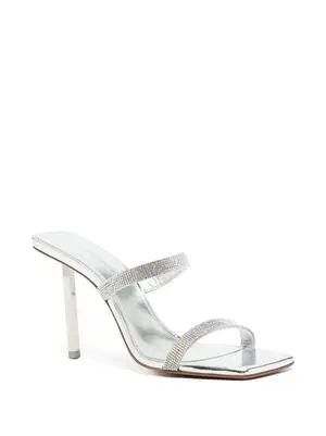 Amina Muaddi 100mm Rih Sandals