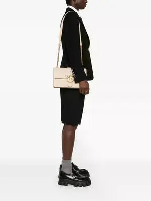 Pinko Love Shoulder Bag - Neutrals