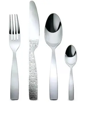 ALESSI Dressed Cutlery Set - Silver