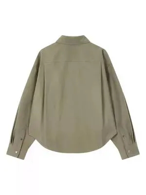 STUDIO TOMBOY One-pocket Shirt - Green