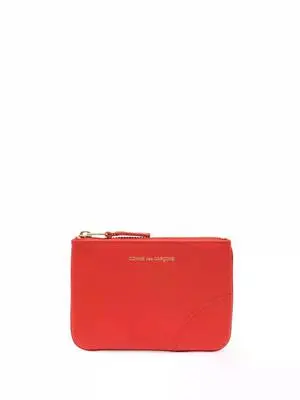Comme Des Garçons Classic Leather Line' Card Holder - Orange