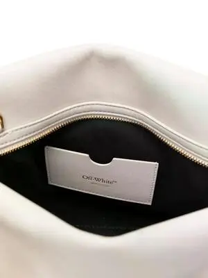 Off-White Zip Tie Clutch Bag