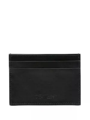Off-White Heritage Card Holder - Black
