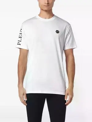 Philipp Plein Logo-patch Cotton T-shirt