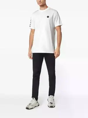 Philipp Plein Logo-patch Cotton T-shirt