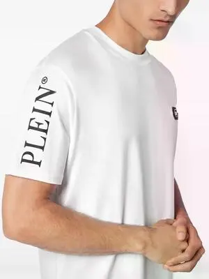 Philipp Plein Logo-patch Cotton T-shirt