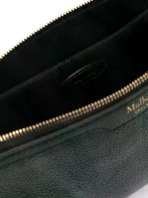 Mulberry Logo-embossed Pouch