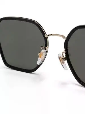Gucci Square-frame Sunglasses - Black