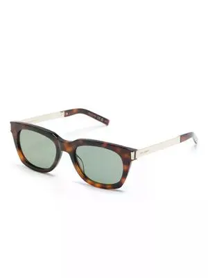 Saint Laurent Sl 582 Square-frame Sunglasses