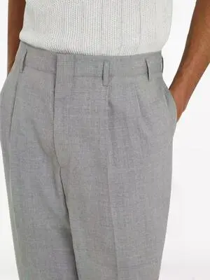Brunello Cucinelli Tapered Virgin Wool Trousers