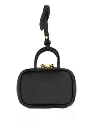Miu Miu Embossed-leather Top-handle Keychain