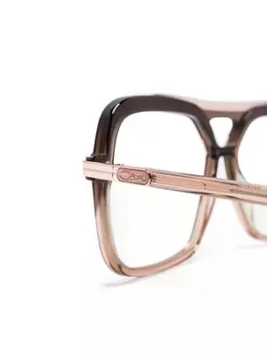 Cazal Pilot Frame Eyeglasses - Brown