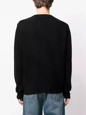 Maison Kitsuné Fox Head Jacquard Jumper
