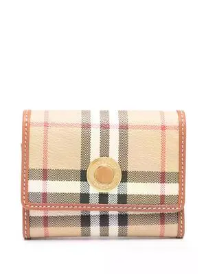 Burberry Small Check-pattern Wallet