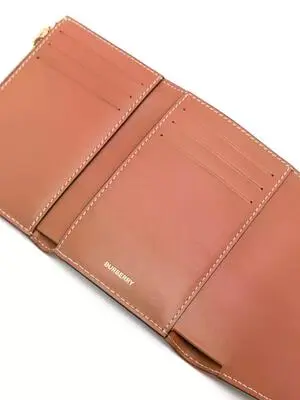 Burberry Small Check-pattern Wallet