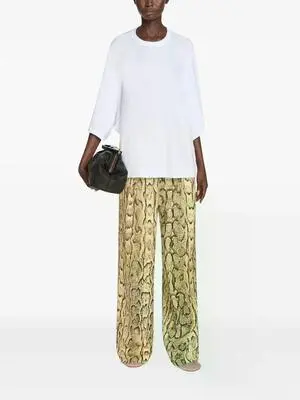 Dries Van Noten Folded Leather Tote Bag
