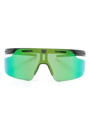 Tag Heuer Biker-frame Sunglasses - Black