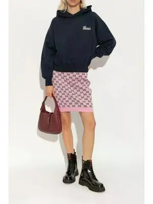 Gucci Leather Combat Boots