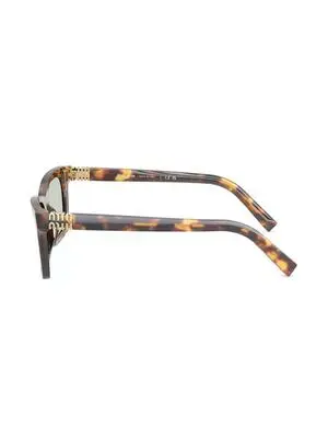 Miu Miu Square-frame Sunglasses - Brown