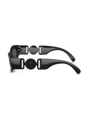 Versace Engraved Medusa Plaque Sunglasses
