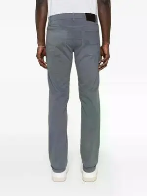 Brioni Chamonix Mid-rise Straight-leg Jeans - Grey
