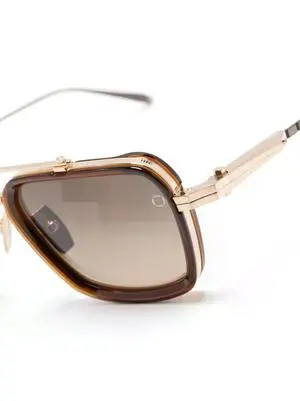 AKONI Solis Square-frame Sunglasses