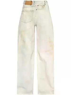 MAISON MARGIELA Distressed Wide-leg Jeans