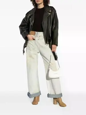 MAISON MARGIELA Distressed Wide-leg Jeans