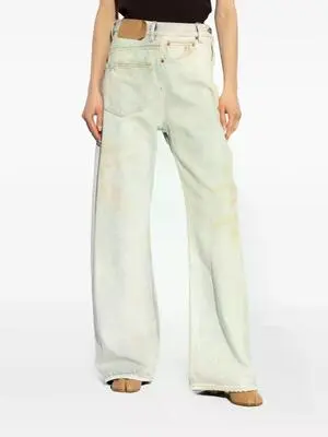 MAISON MARGIELA Distressed Wide-leg Jeans