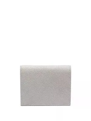 Thom Browne Pebbled Billfold Wallet - Grey