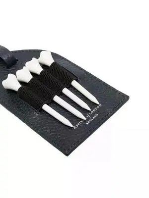 ASPINAL OF LONDON Debossed-logo Golf Tee Holder
