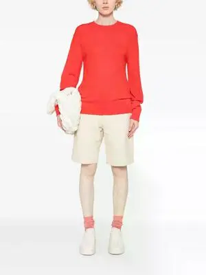 JIL SANDER Fine-knit Jumper - Red