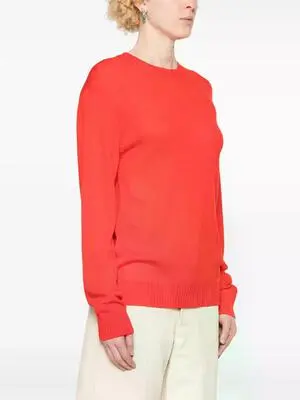 JIL SANDER Fine-knit Jumper - Red