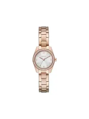 Dkny Sunray Dial Watch - Silver