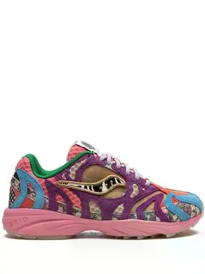Saucony X Jae Tips Grid Azura 2000 Sneakers - Purple