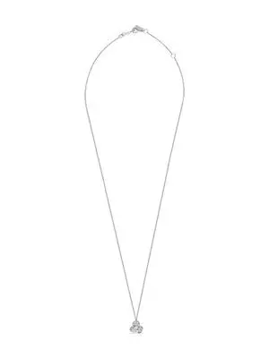 LEO PIZZO 18kt White Gold And Diamond Pendant Necklace