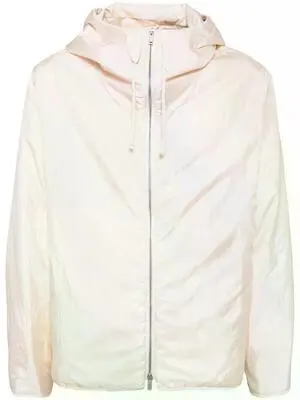 JIL SANDER Hooded Padded Jacket - Neutrals
