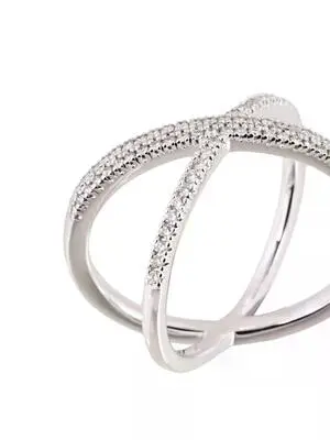 ALINKA Katia Super Fine Double Crossover Diamond Ring