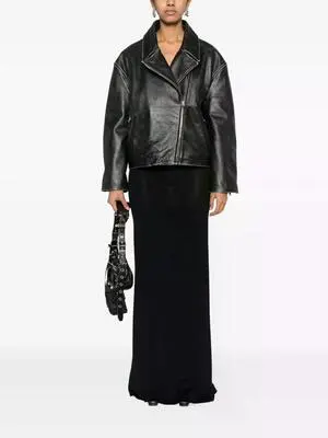 Acne Studios Distressed-effect Biker Jacket