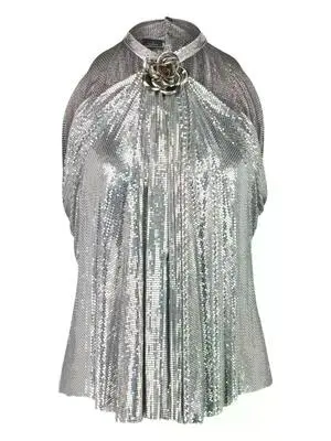 Rabanne Flower-detail Top