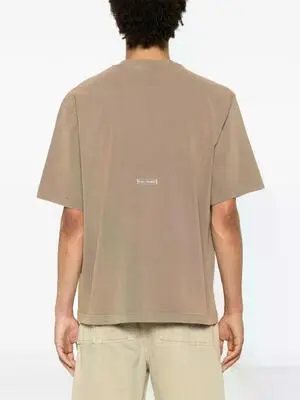 Acne Studios Logo-appliqué Cotton T-shirt