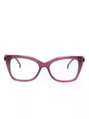 Etro Butterfly-frame Glasses - Purple